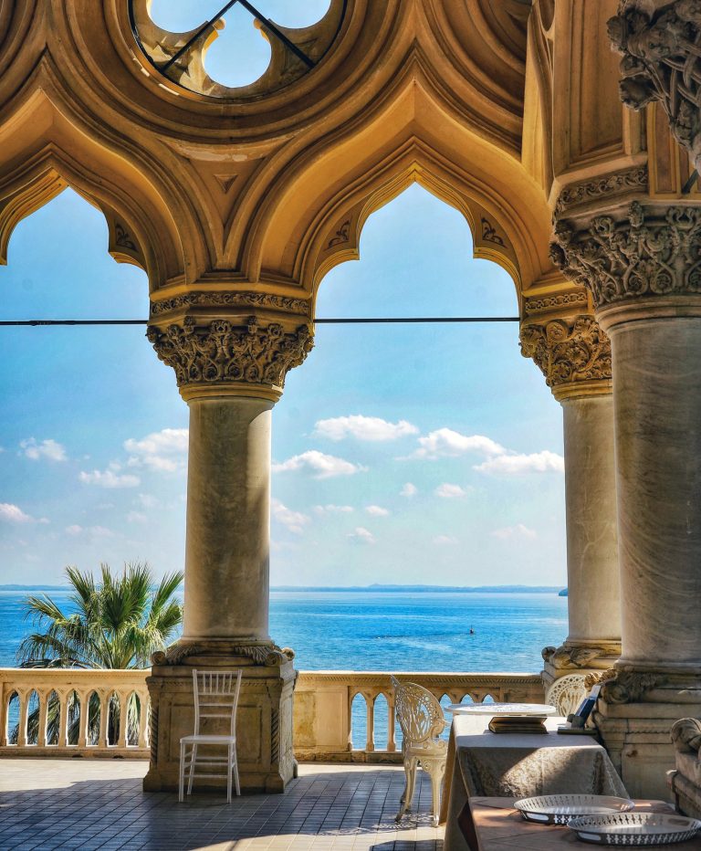 Isola del Garda, the largest island on Lake Garda.